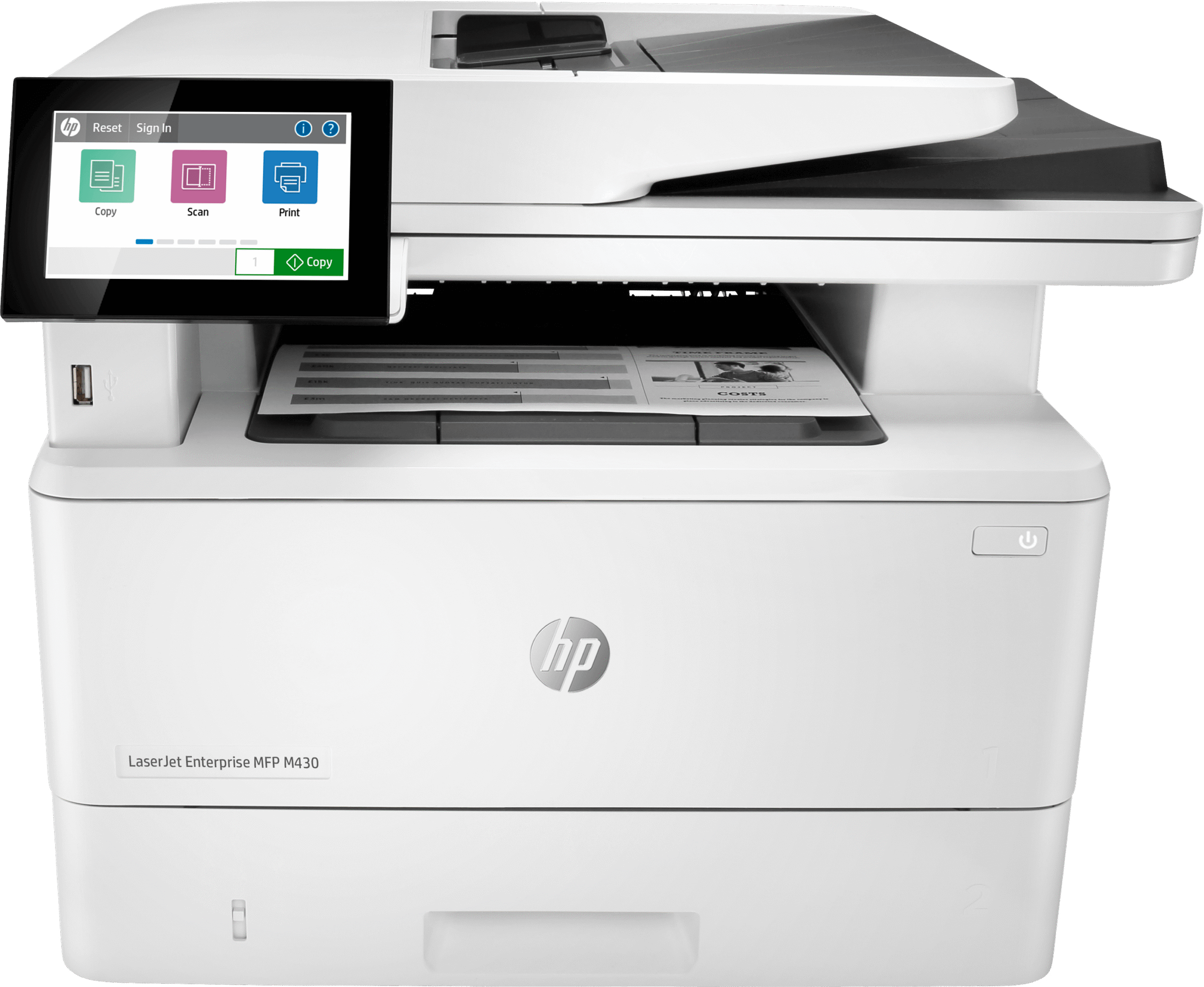 HP LaserJet Enterprise MFP M430f Printer - computershack.co.za