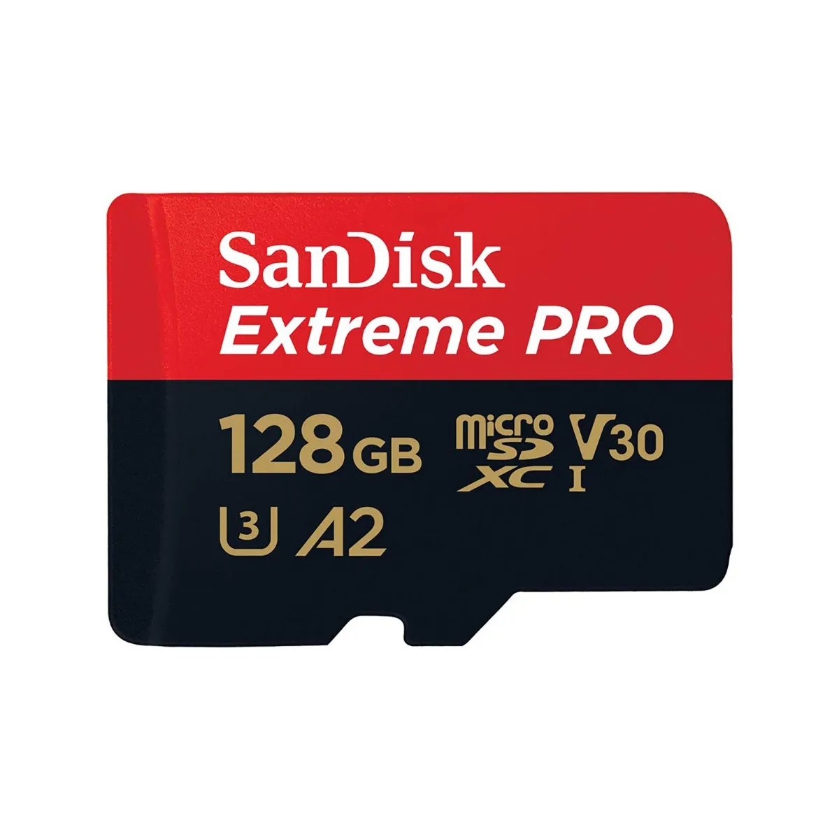 Sandisk Extreme Pro 128GB 4K Video MicroSDXC Card with Adapter ...