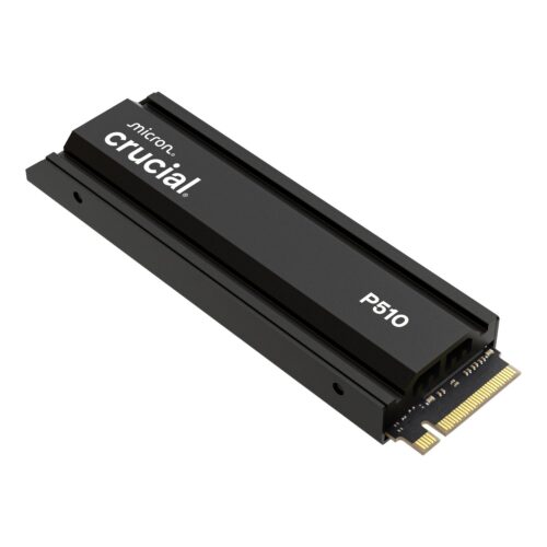 Crucial P510 1TB M.2 Gen5 with Heatsink NVMe 3D NAND SSD ...