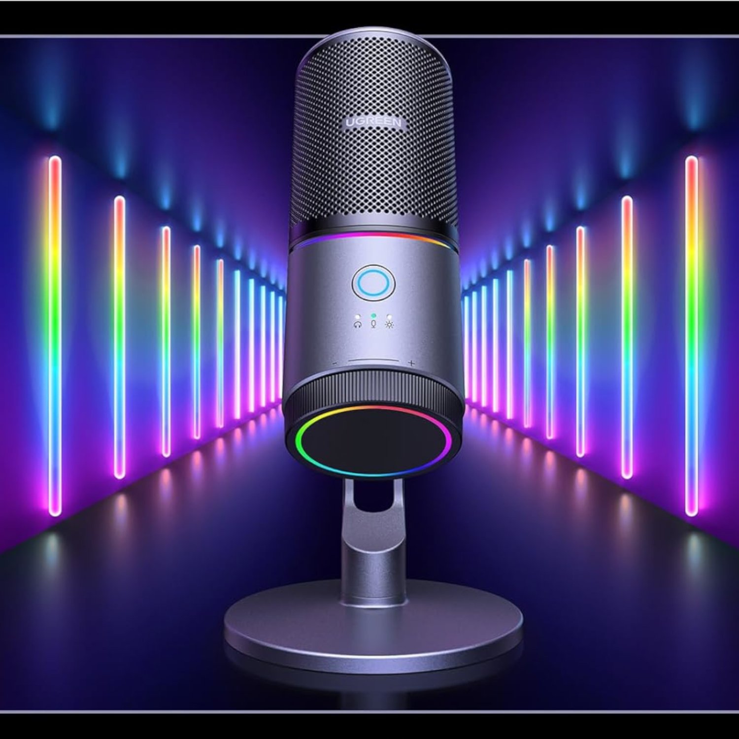 UGreen CM769 RGB USB Gaming Microphone - computershack.co.za