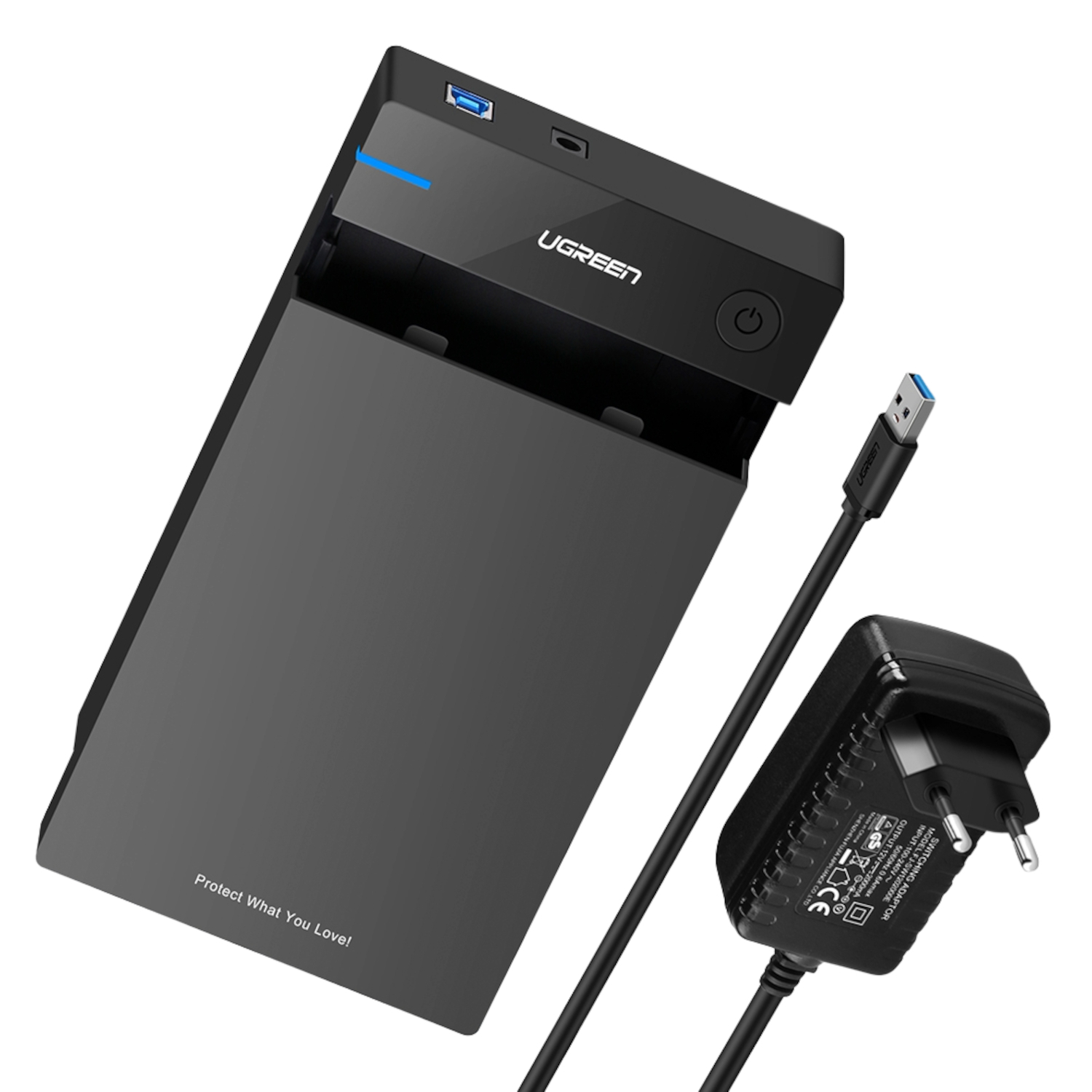 UGreen 3.5-inch SATA Hard Drive USB 3.0 Enclosure 5Gbps - computershack ...