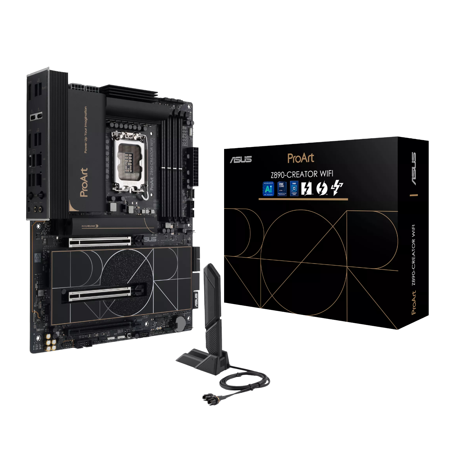 Asus ProArt Z890-Creator WiFi Intel LGA1851 ATX Motherboard ...