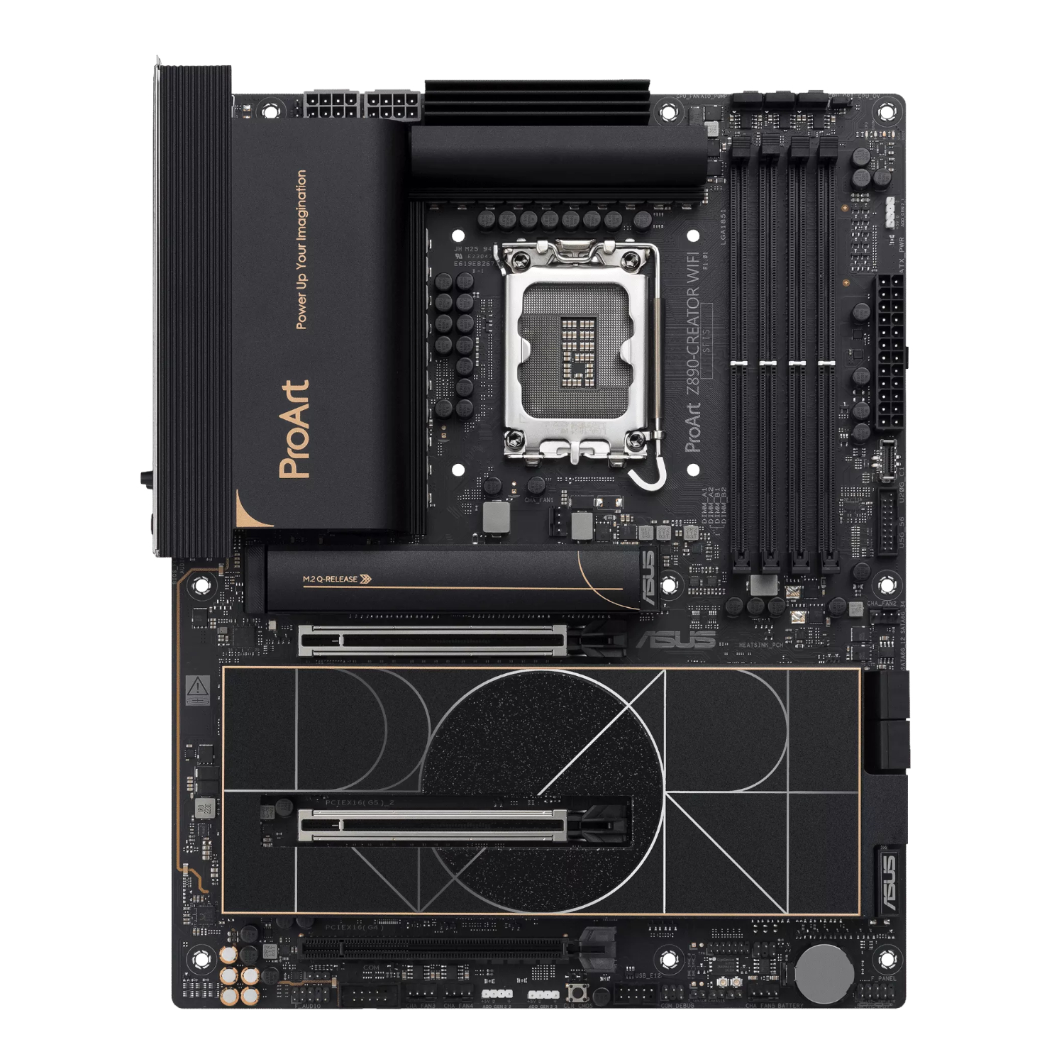 Asus ProArt Z890-Creator WiFi Intel LGA1851 ATX Motherboard ...