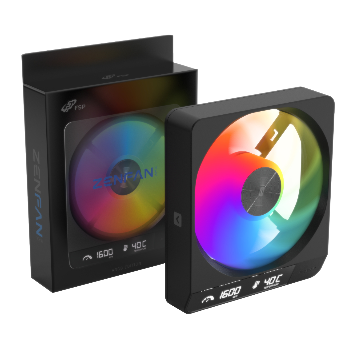 FSP ZENFAN 120mm ARGB PWM Smart Fan - computershack.co.za