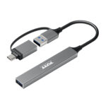 Port Connect USB Type-C to 4-port USB-A 3.0/2.0 Hub - computershack.co.za