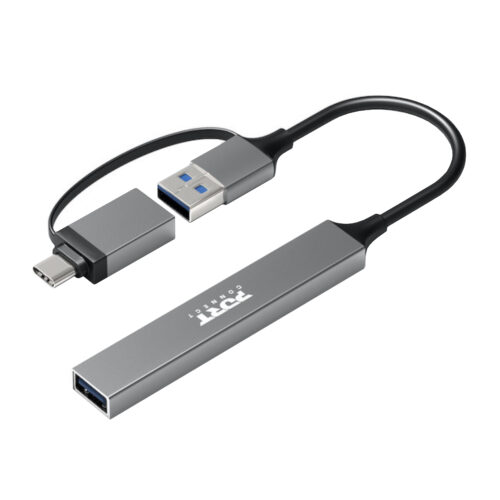 Port Connect USB Type-C to 4-port USB-A 3.0/2.0 Hub - computershack.co.za