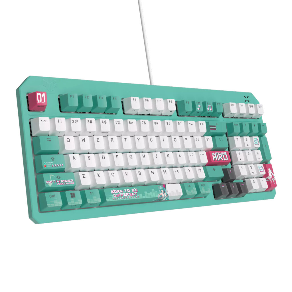 ASUS TUF Gaming K3 Gen II Hatsune Miku Edition Gaming Keyboard ...