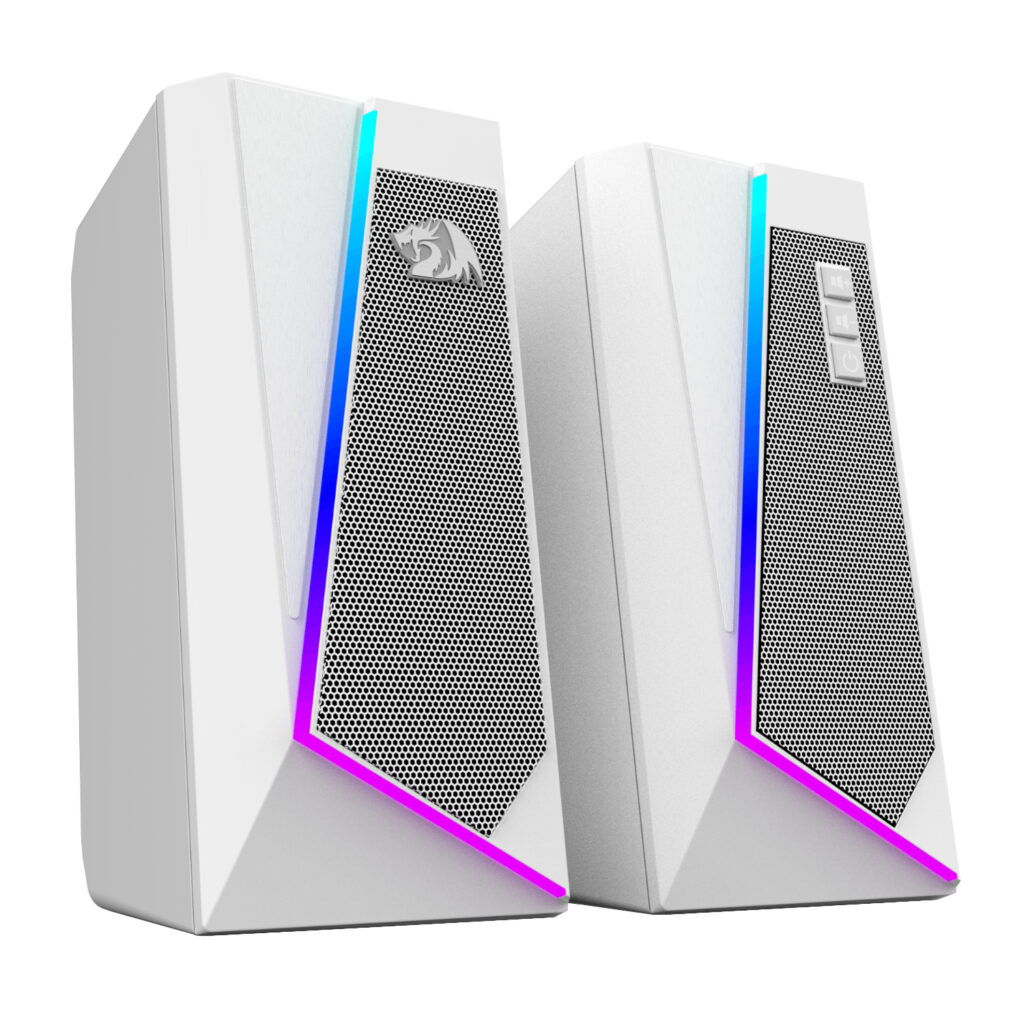 Redragon GS20W ANVIL 3W 2.0 RGB Stereo Desktop PC Speakers ...
